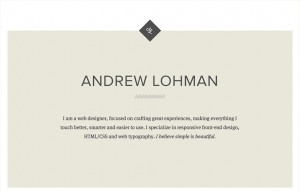 Andrew Lohman - Unmatched Style