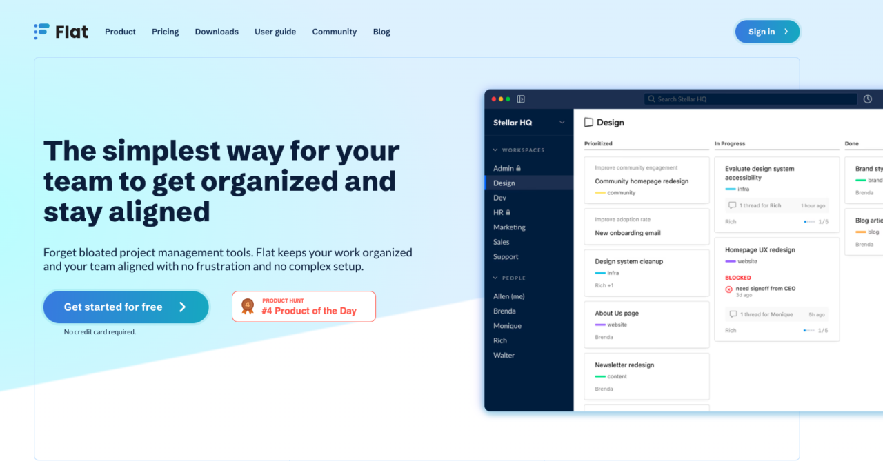 Flat - Unmatched Style