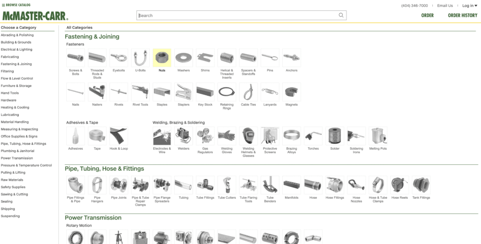 The Relentless Utility of McMaster-Carr’s Website – Unmatched Style