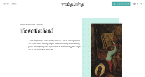 Wreckage/Salvage - Unmatched Style